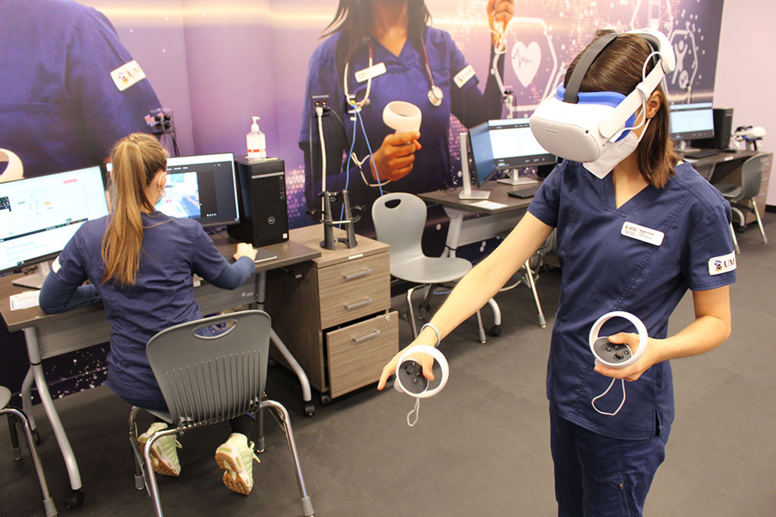 Nursing students enter virtual reality world | UMToday